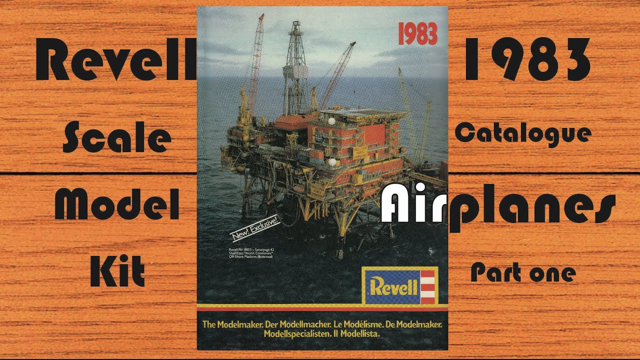 Revell Catalogue 1983 Scale Model Kit - Airplanes (Close Up) - YouTube