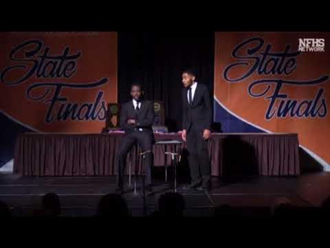 IHSA Speech State Humorous Duet Acting Champions 2018 - YouTube