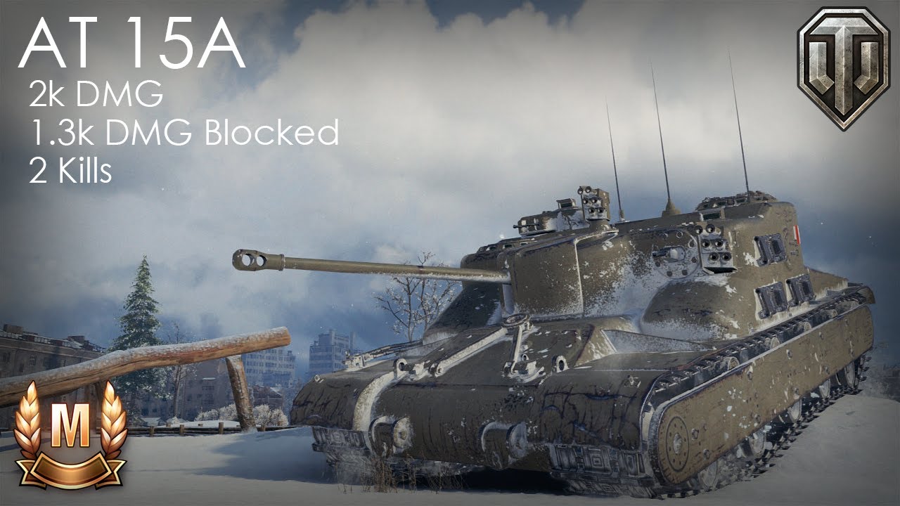 AT-15A | Ace Tanker Mastery Gameplay | World Of Tanks - YouTube