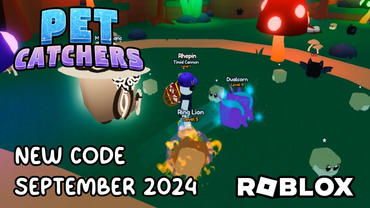 Roblox Pet Catchers New Code September 2024 - YouTube