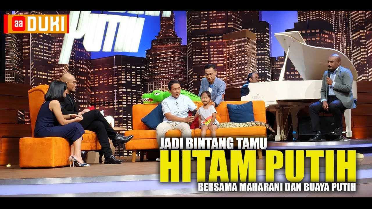 Jadi Bintang Tamu HITAM PUTIH TRANS 7 Bersama MAHARANI & Buaya Putih ...