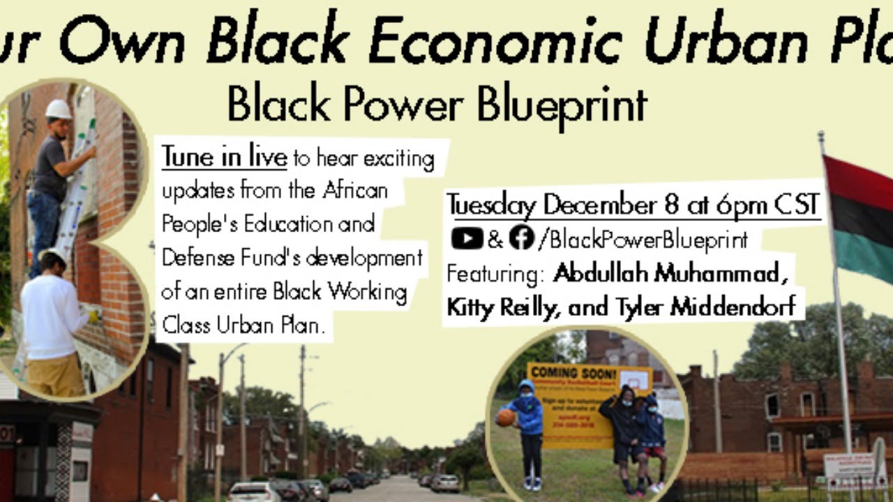 Black Power Blueprint: Our Own Black Economic Urban Plan - YouTube