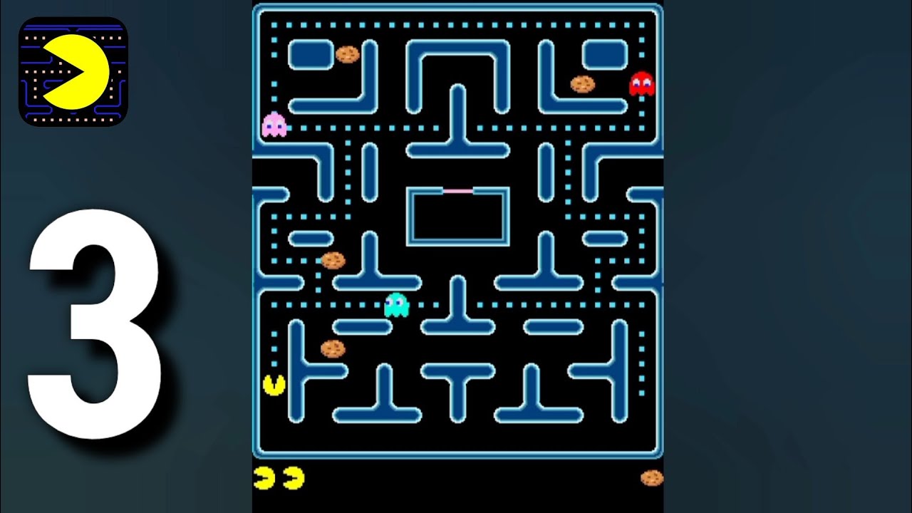 PAC MAN - Gameplay Walkthrough Part 3 | Mazes: Trap, Cookie (Android ...
