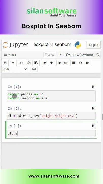 Boxplot in Seaborn using Python || Shorts || Silan Software || Pythontpoints - YouTube