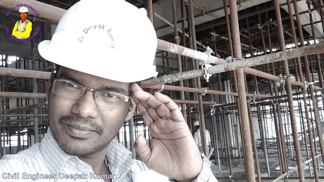 Staging and Shuttering check Before Raker Slab Casting at Site | Live ...