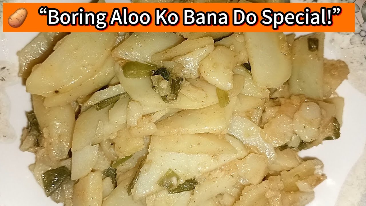 Aloo Hari Pyaz Fry | Quick & Chatpati Ghar Wali Recipe 😋” - YouTube