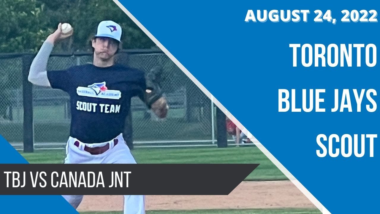 Toronto Blue Jays Scout Team vs Canada Junior National Team - YouTube