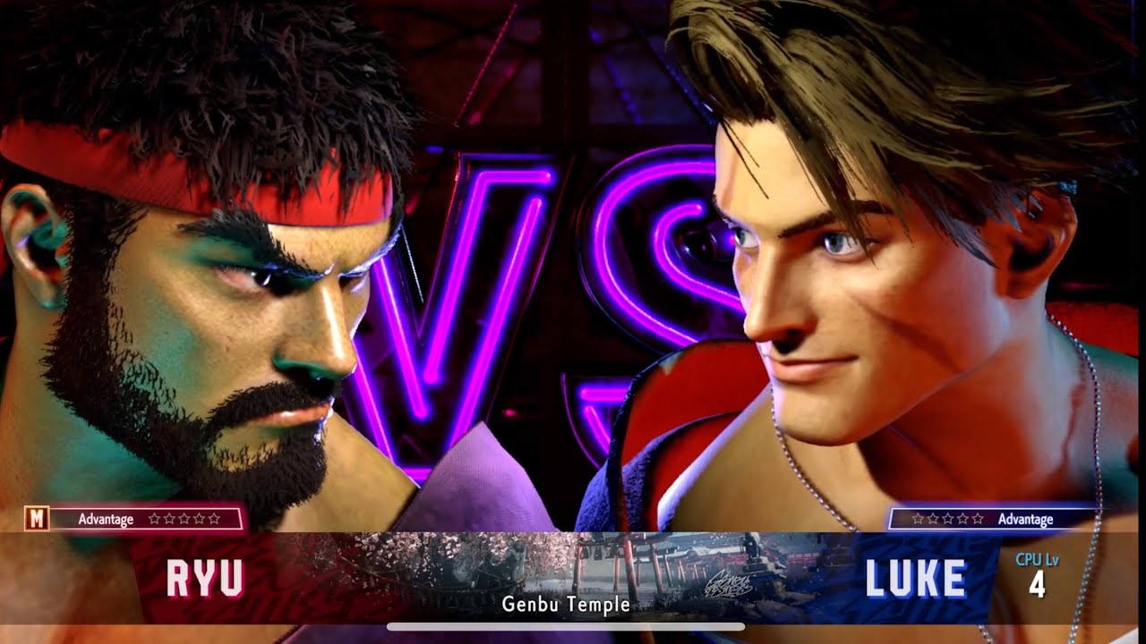 Street Fighter 6 || Ryu Vs Luke || Xbox Series S - YouTube