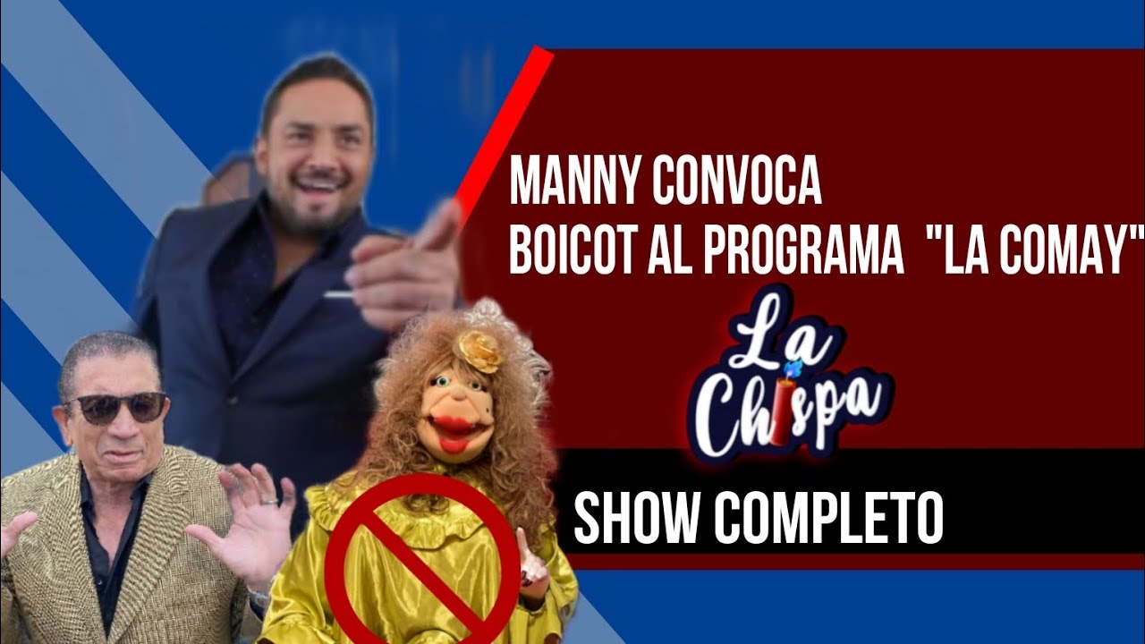 Manny Manuel convoca un boicot para el programa "La Comay" | Show ...