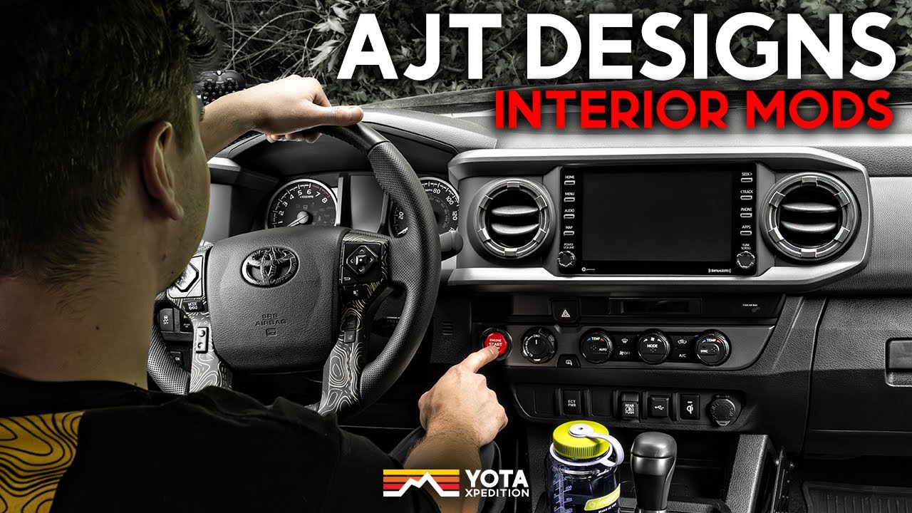 Installing All AJT Design Interior Parts On Our Tacoma - YouTube