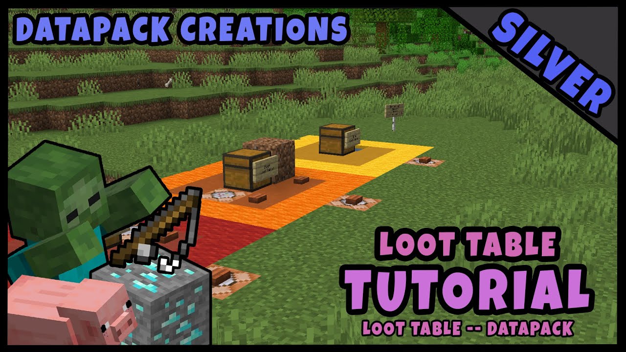 Datapack Creation Tutorial -- Loot Tables! / {EP.4} - YouTube