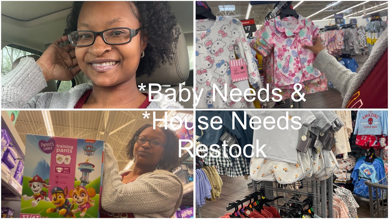 Restocking| House needs + babies needs & A fun Haul - YouTube