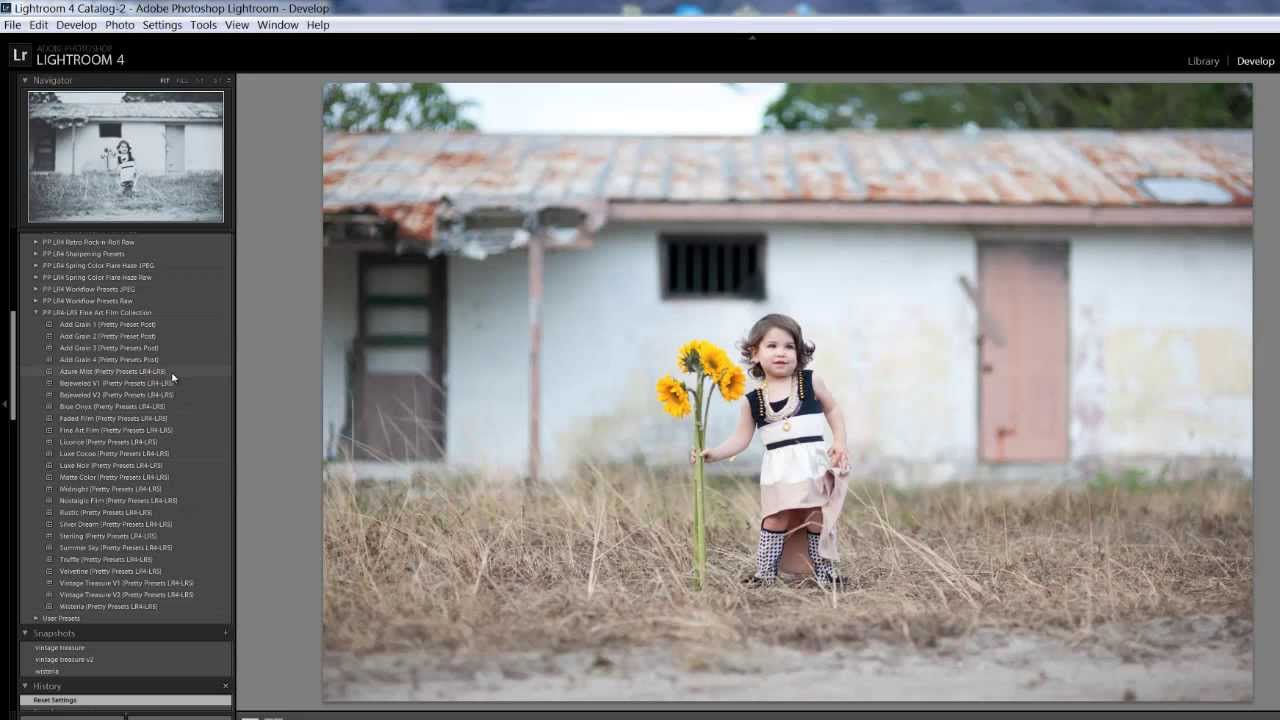 Editing with Fine Art Presets in Lightroom - YouTube