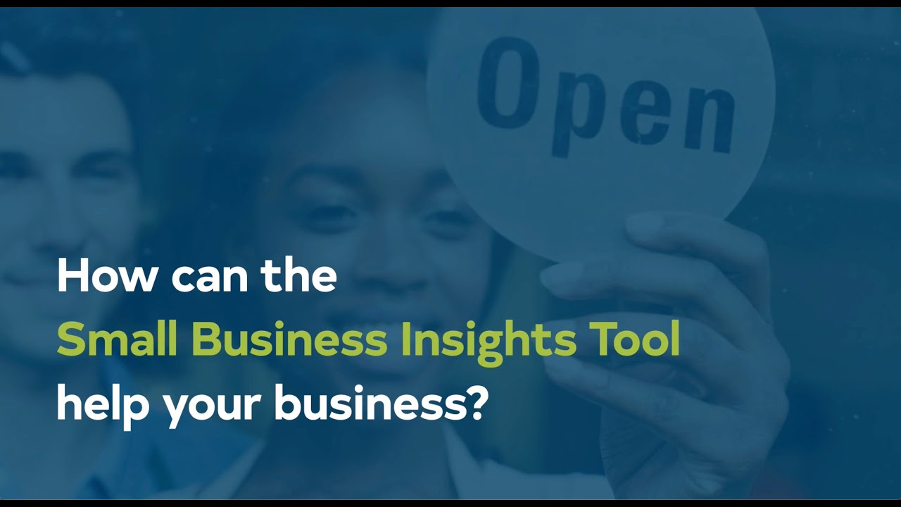 How to Use the Small Business Insights Tool - YouTube