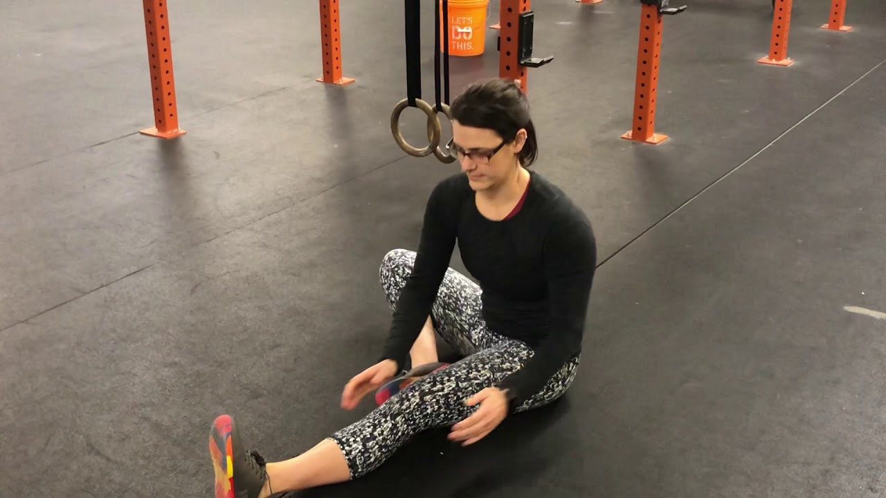 Cool-down - Seated Hamstring Stretch - YouTube
