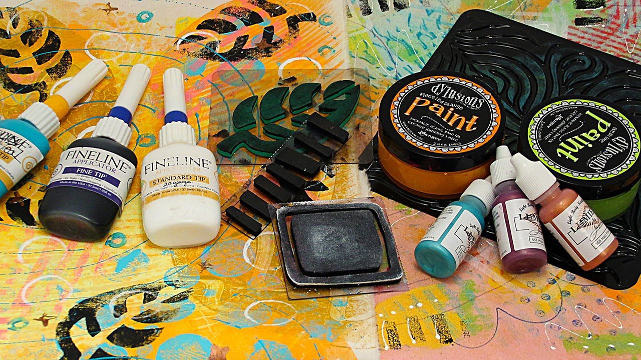 Let's Paint Fabric with Barb Owen - HowToGetCreative.com - YouTube