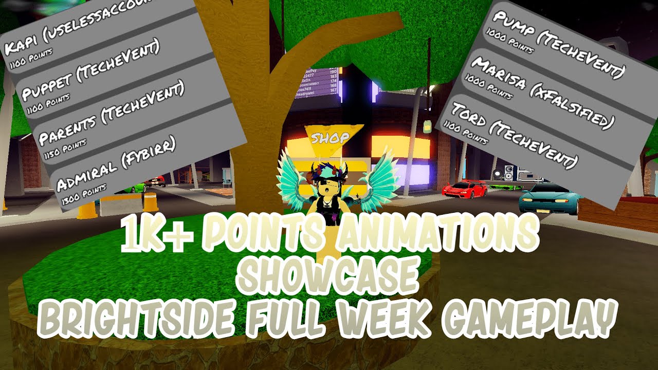All 1k+ points animations and BrightSide Full Week Songs Gameplay ...
