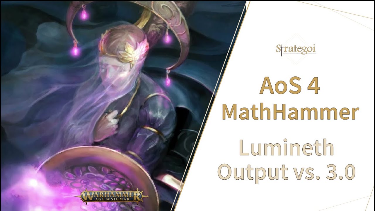 AoS 4th Edition: Lumineth Warscroll Comparison - YouTube