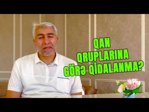 Qan qruplarına görə qidalanma - mif yoxsa həqiqət? | Fizuli Hüseynov