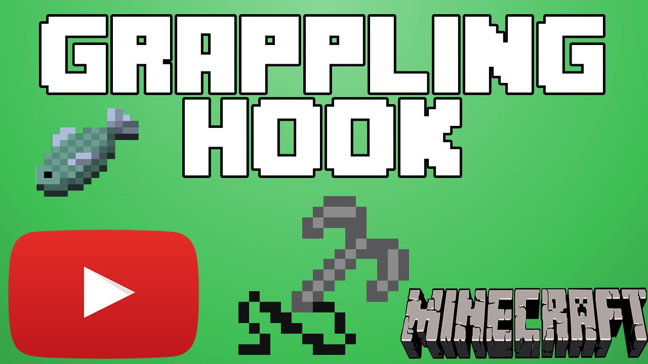 GRAPPLİNG HOOKS (KANCA MODU) !! - Minecraft Mod Tanıtımları #52 - YouTube