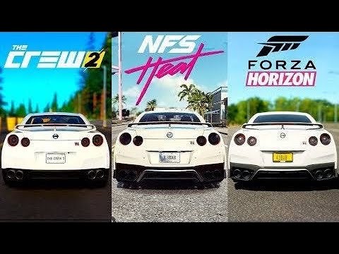 Pc Games comparison exhaust And speed|| NFS Heat || 🔥🔥 🆚 || Forza ...
