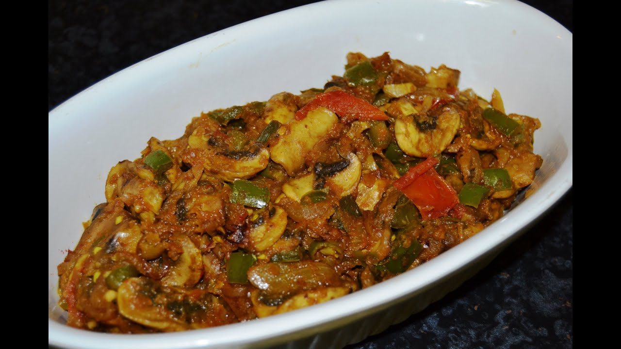 Mushroom recipe How to make Mushroom Do-Pyaza - YouTube