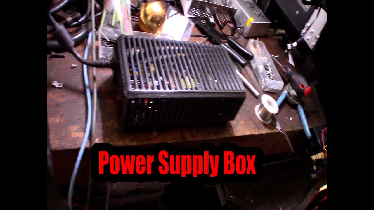 3D printer power supply box for electronics, ham radio, test bench 3D ...