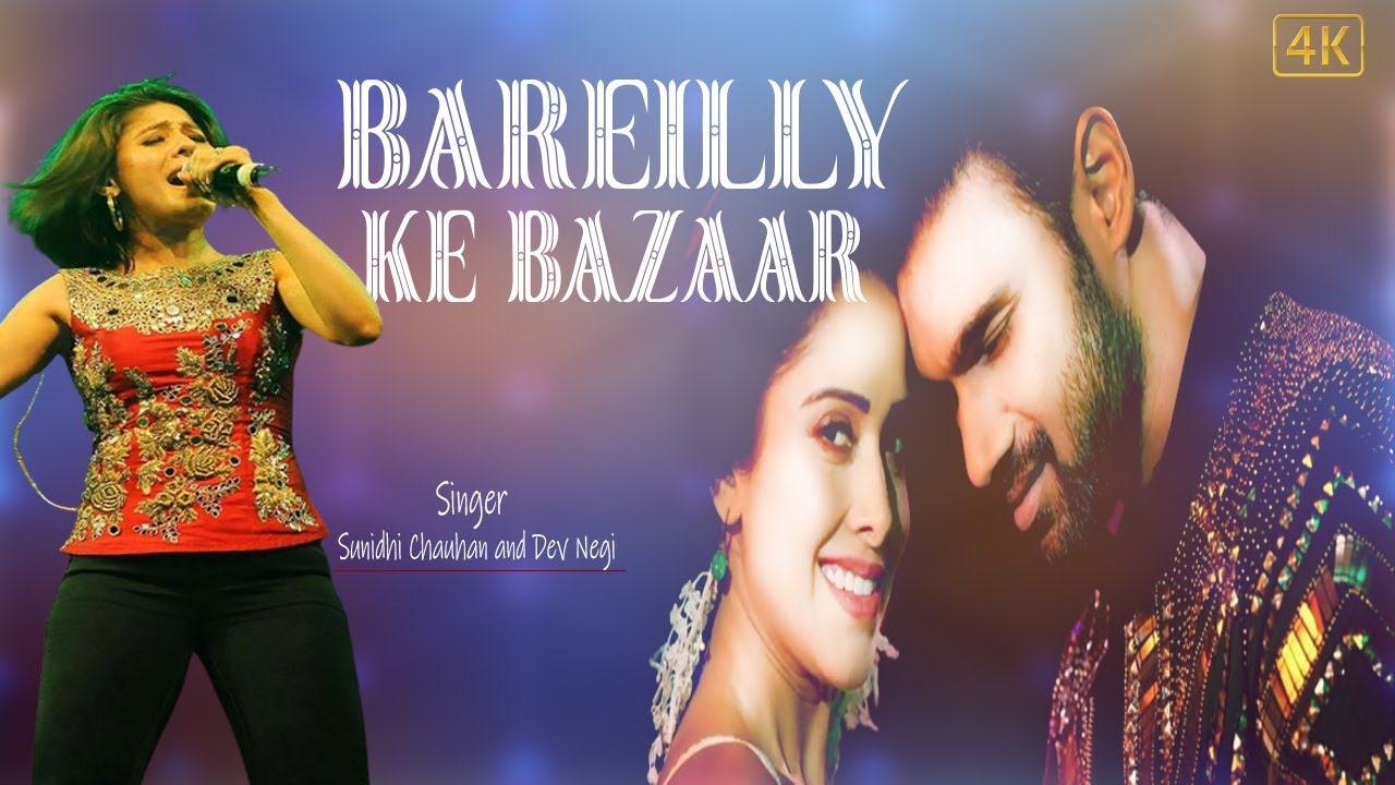 Bareilly Ke Bazaar - Sunidhi Chauhan and Dev Negi | Chatrapathi| Sreenivas, Nushrratt Full Songs ...