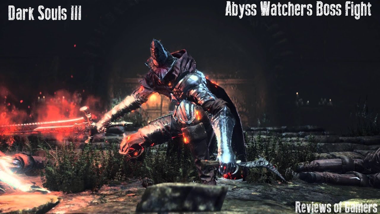 Dark Souls 3 Abyss Watchers Boss Battle - YouTube
