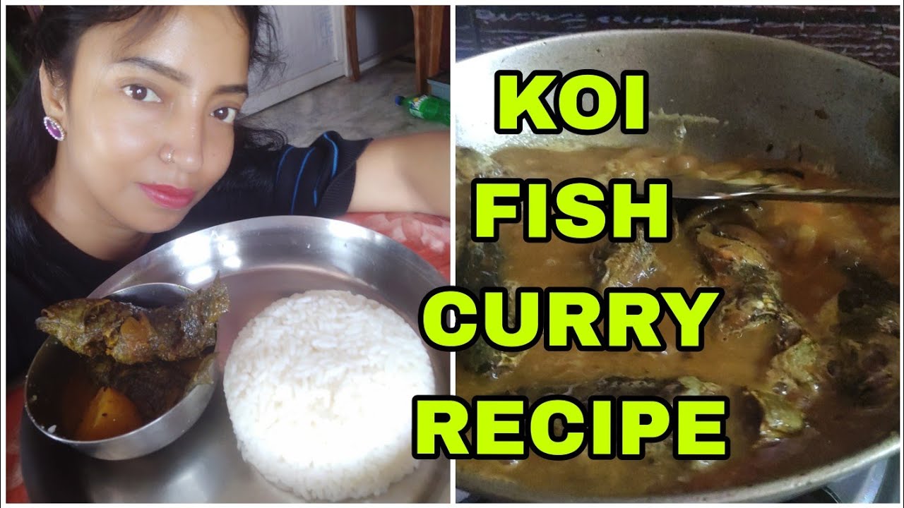 Koi fish curry recipe||Bengali traditional fish curry recipe||hindivlog ...