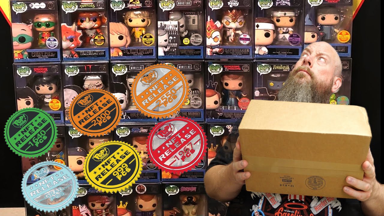 The GLEE FOR NFT Funko Pop OVERVALUE Mystery Box - YouTube