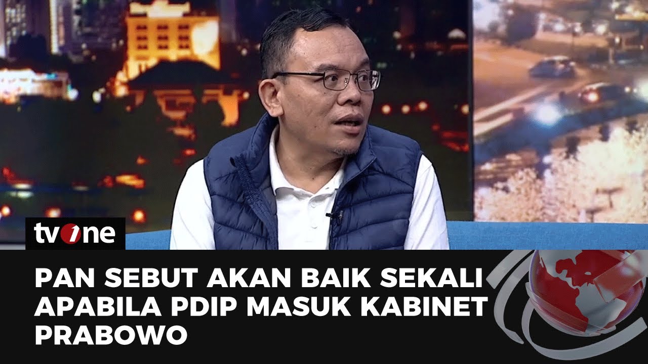 KIM Setuju PDIP Masuk Kabinet Prabowo? | tvOne - YouTube