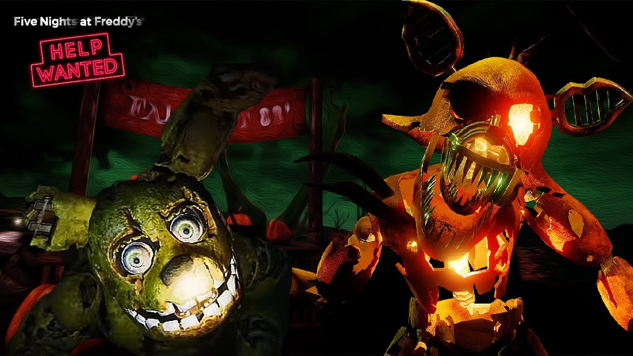 Corn Maze & Night 5 || Fnaf Help Wanted - YouTube