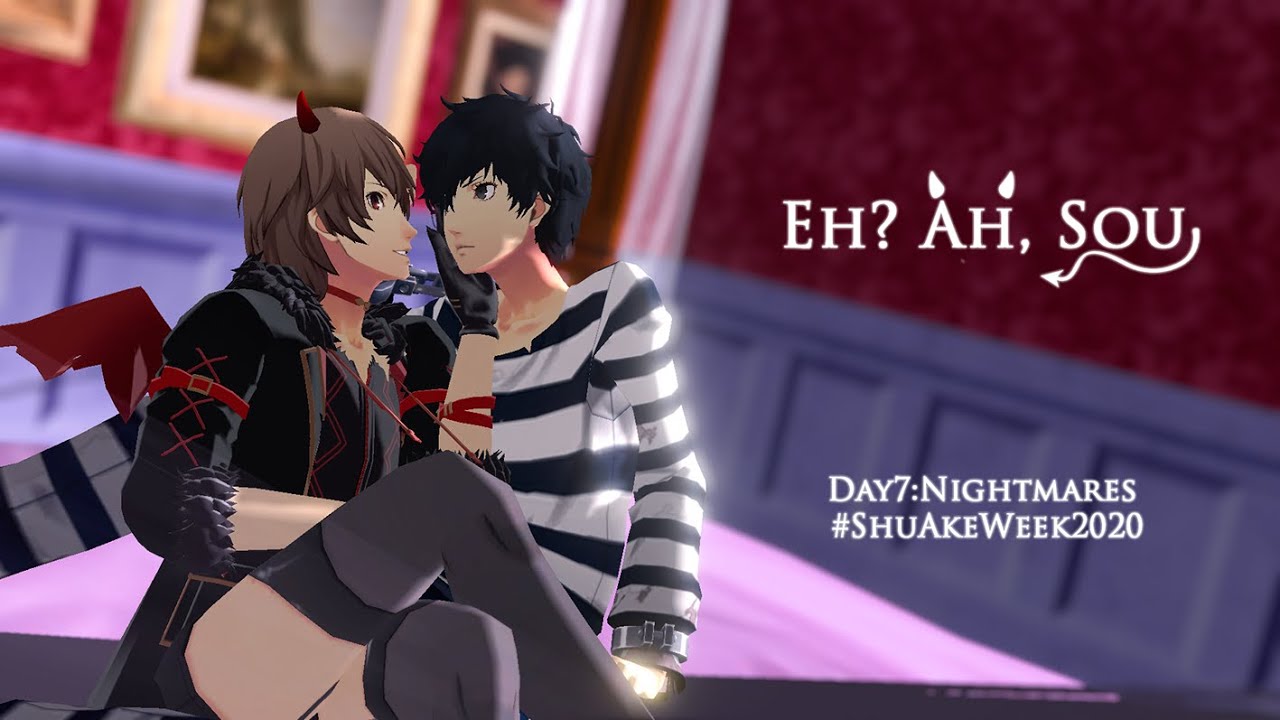 [MMD Persona 5]Eh? Ah, Sou[ShuAke Week 2020] - YouTube