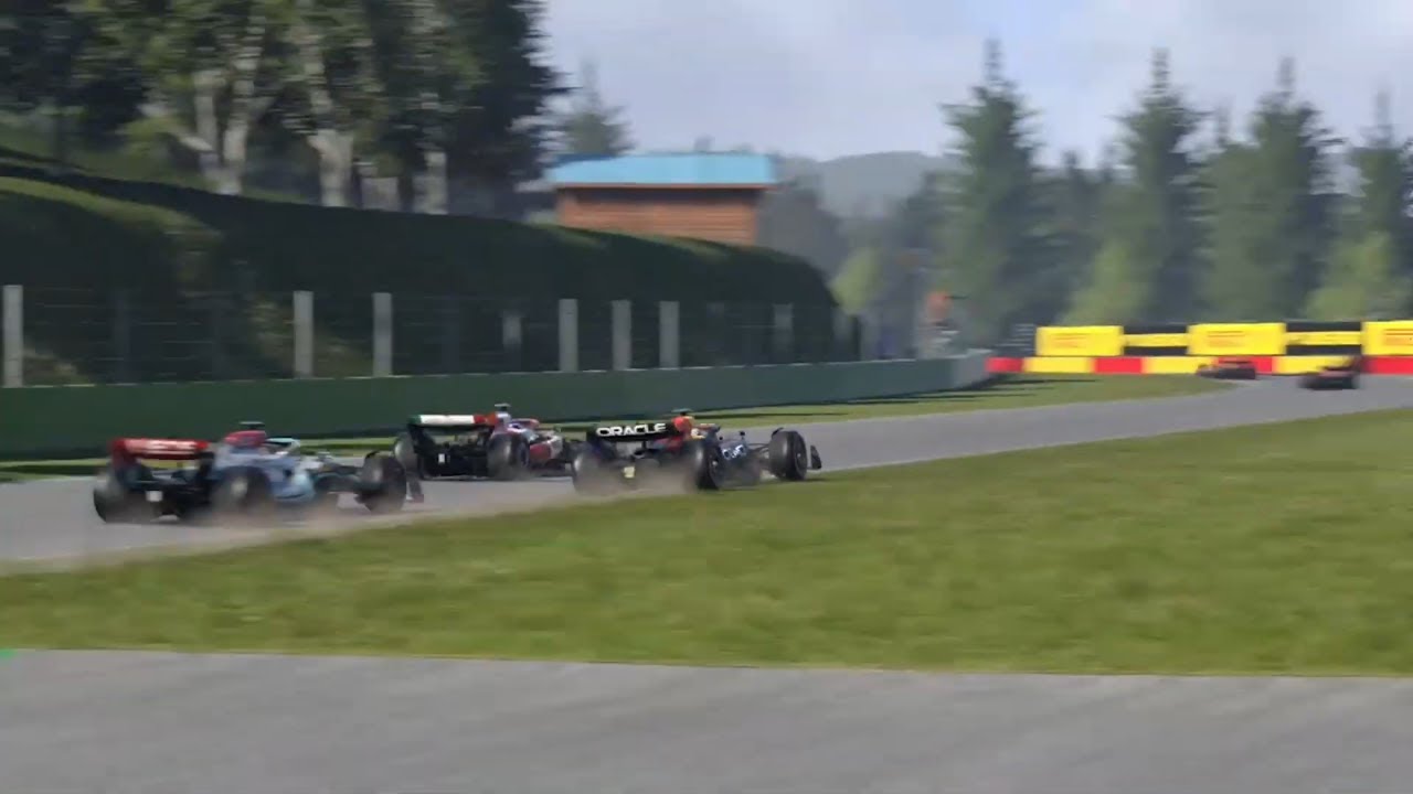 Round the outside of Blanchimont - Belgium Grand Prix 2022 - YouTube