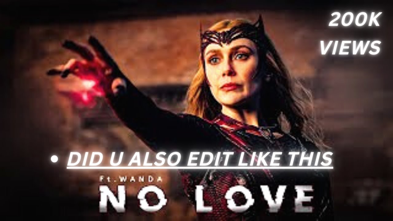 how to edit video and thumbnail | marvel video | wanda editing - YouTube