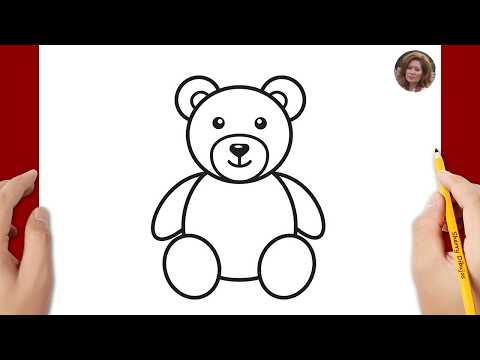 Cómo dibujar un osito de peluche 🧸❤️ | Dibujos para dibujar