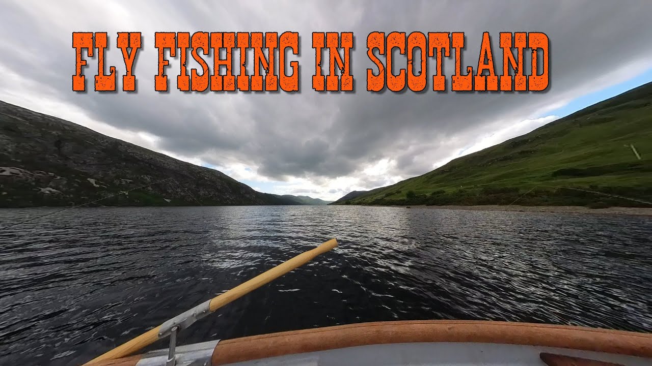 Fly fishing for trout in Sutherland Scotland in June 2023 - YouTube