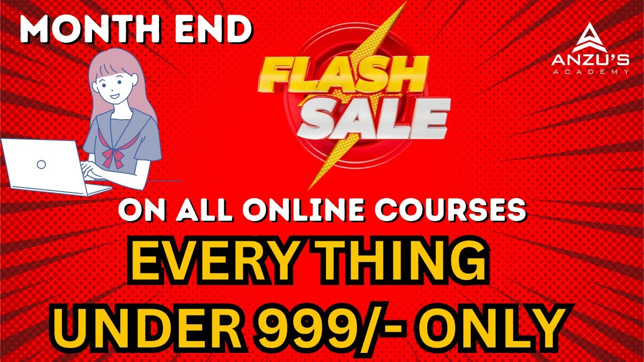 Special offer on Flash sale is going on all online competitive courses, everything under 999 ...