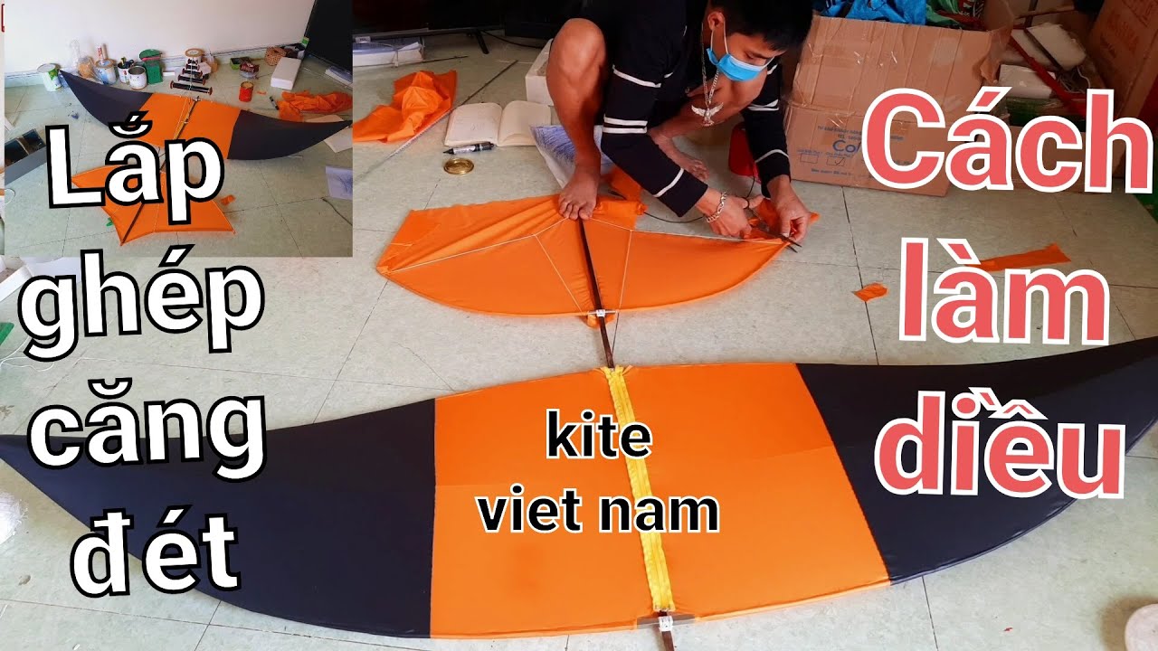 how to make vietnam flute kite|CÁCH LÀM DIỀU TẢI SÁO CĂNG ĐẸP ĐUÔI CÁ ...