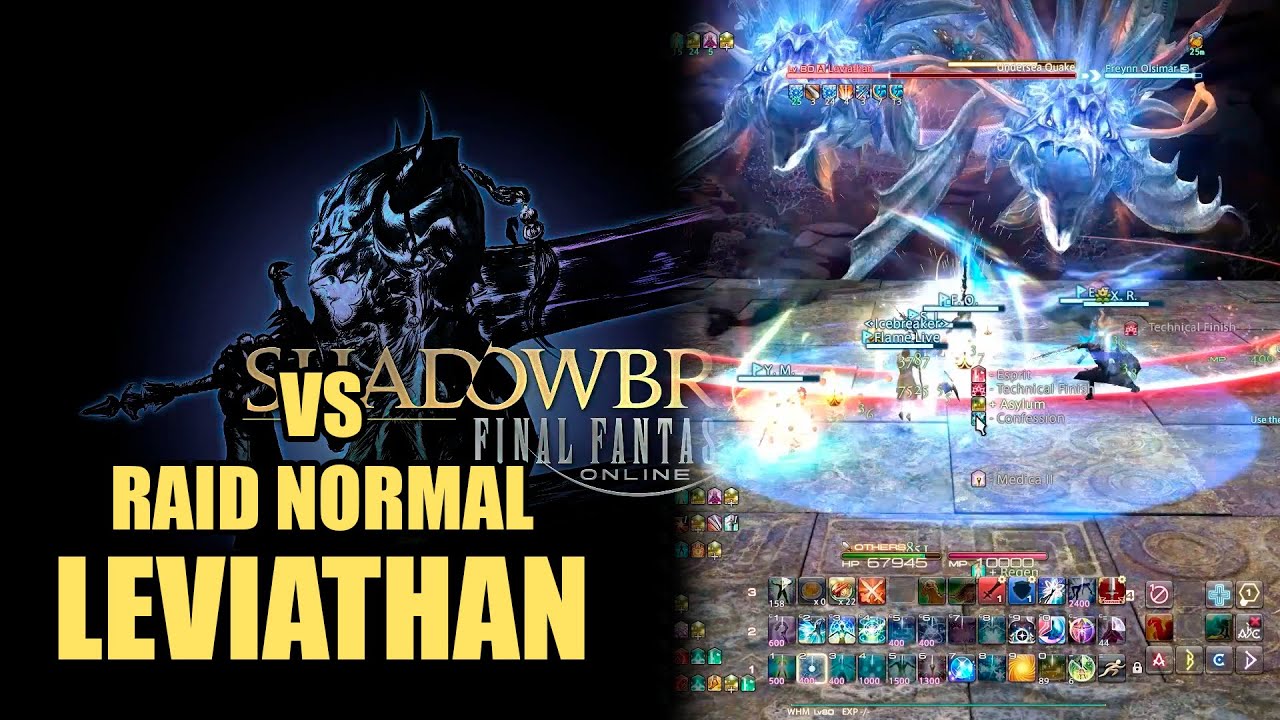 Final Fantasy XIV - Eden's Gate - Leviathan [Extreme, WHM, Trials ...