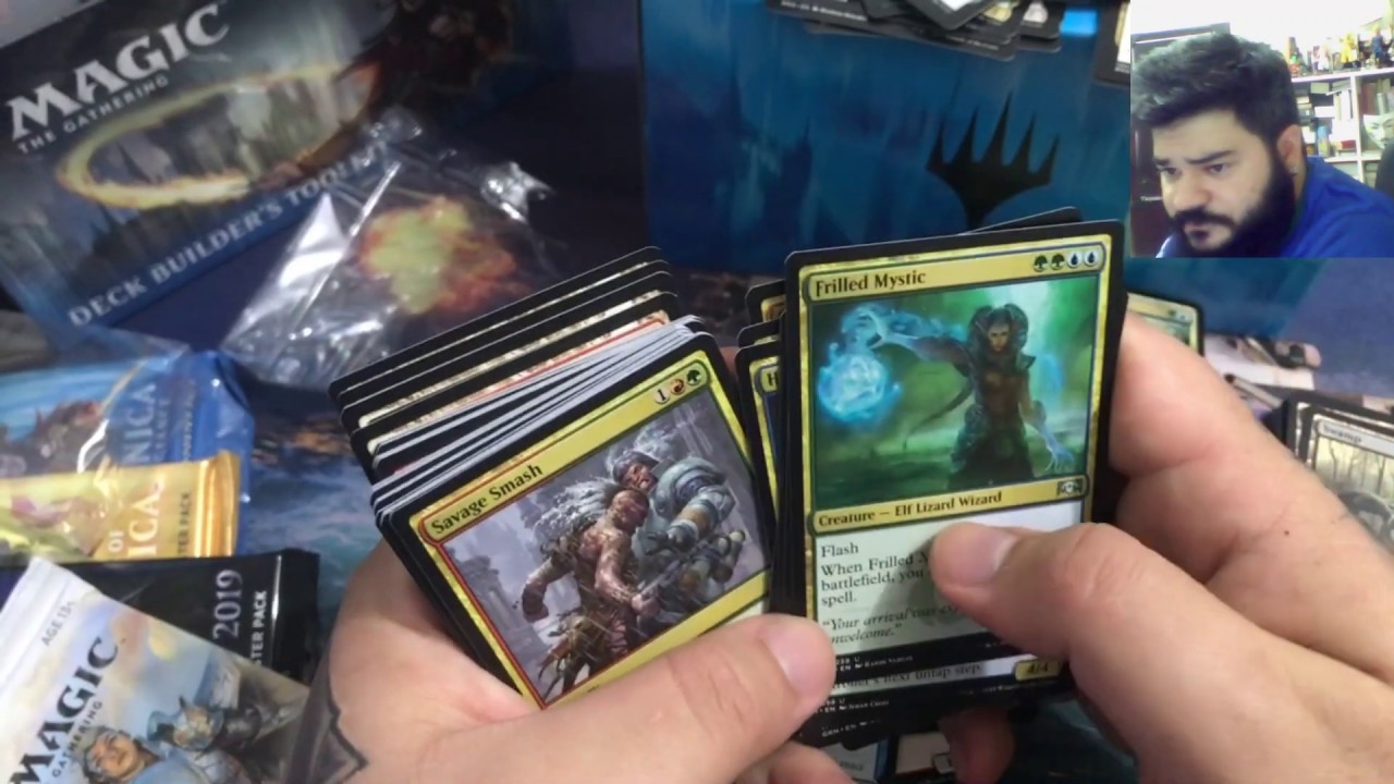 UNBOXING - DECK BUILDER'S TOOLKIT - MAGIC THE GATHERING (MTG) - YouTube