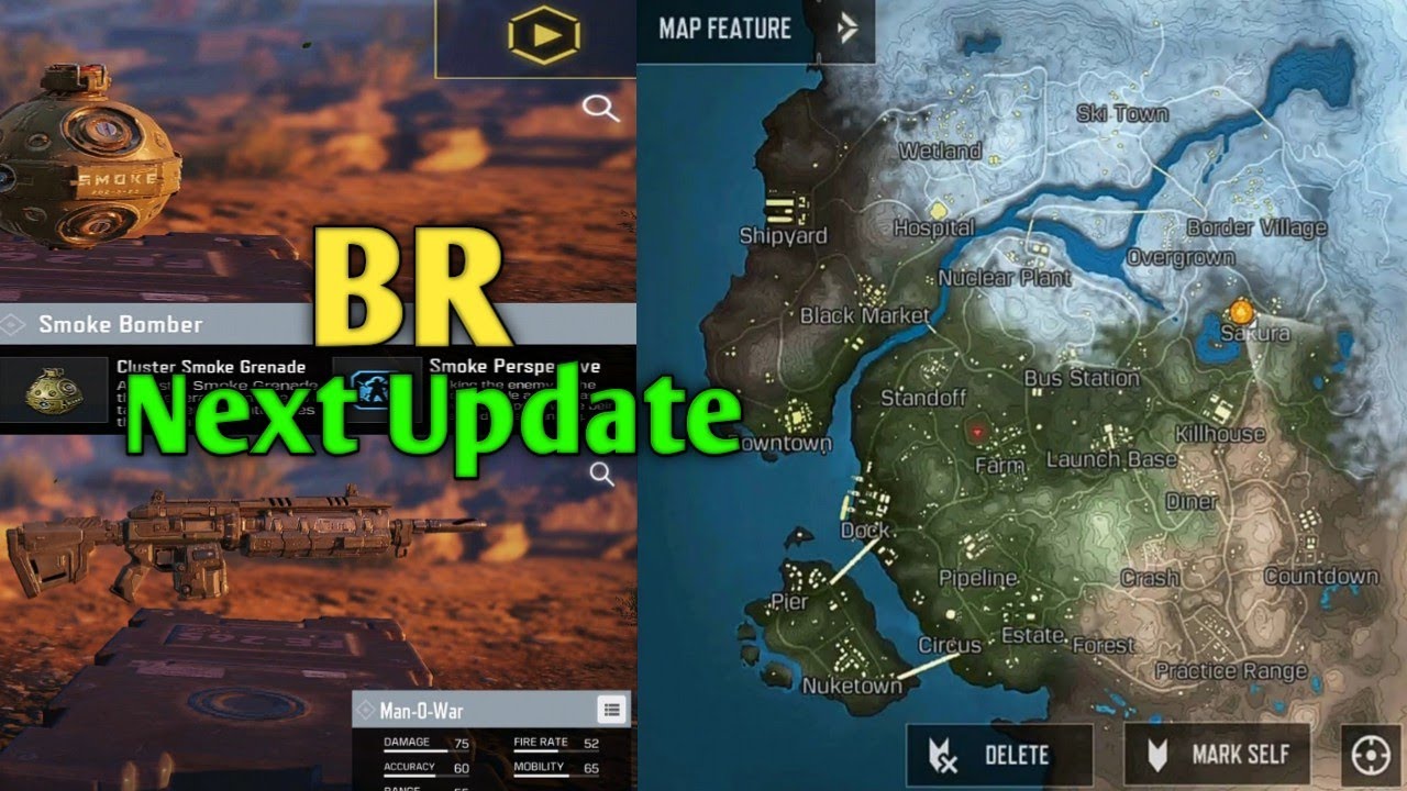 Season 7 COD Mobile. New BR Map + Man-O-War + vending machines! - YouTube