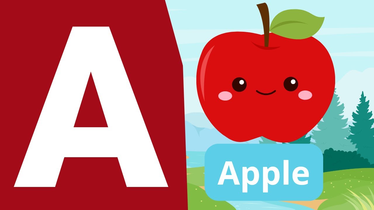 Letter A - ABC Learn the Alphabet | Apple, Airplane, Ant, Alligator ...