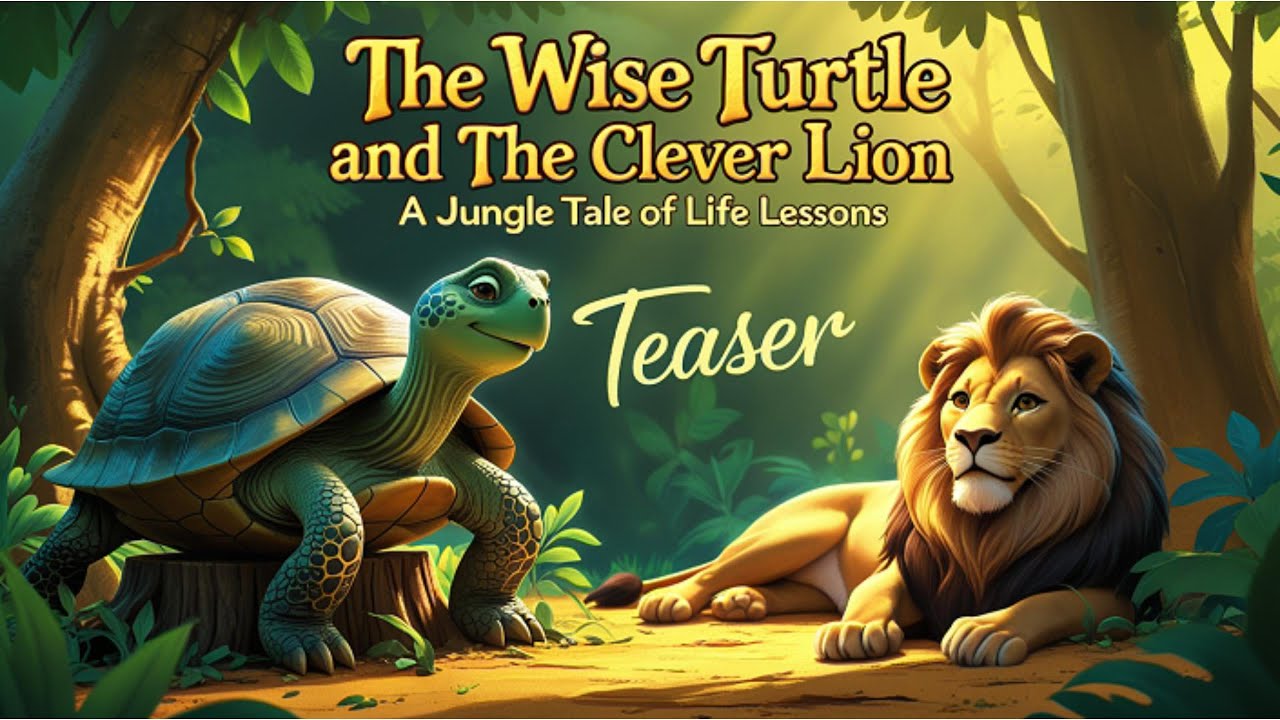 Wise Turtle Meets Clever Lion IN THE JUNGLE! TEASER - YouTube