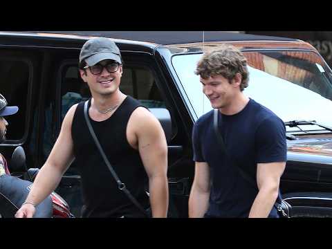 Hudson Williams and Connor Storrie REUNITE in Toronto Ahead of Heated Rivalry Season 2