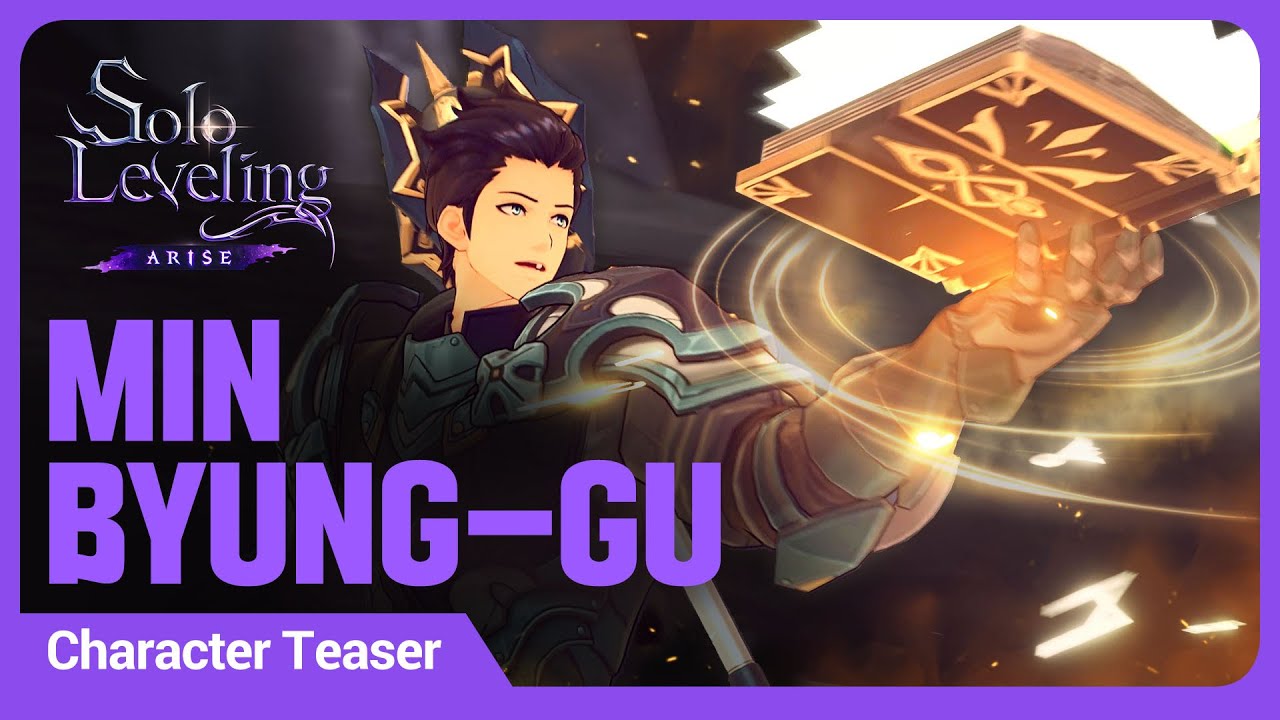 [Solo Leveling:ARISE] Character Teaser #8: Min Byung-Gu - YouTube