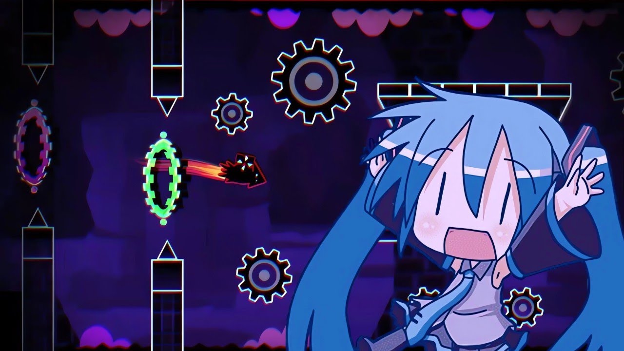 ''Levan Polkka'' Hatsune Miku By NexoXP 🎤 | Geometry Dash 2.2 - YouTube ...