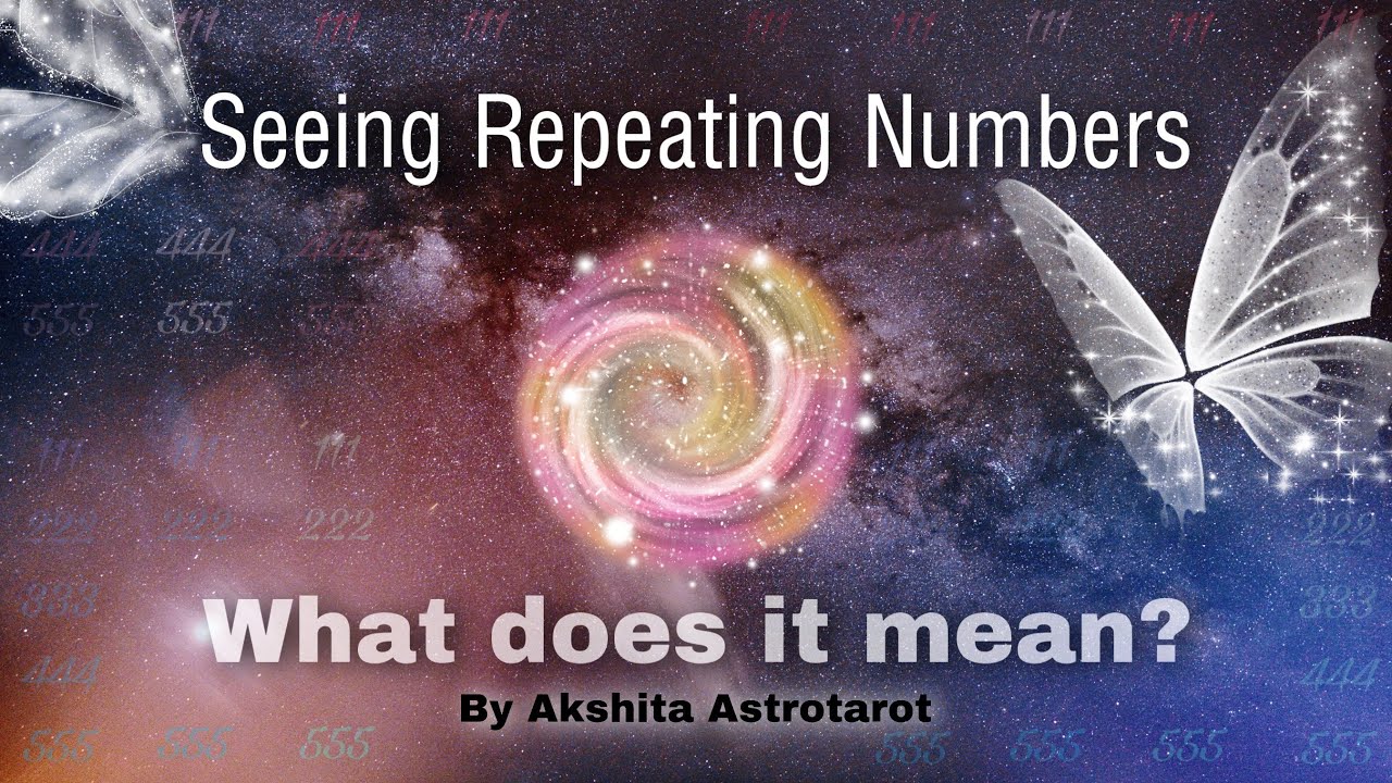 Repeating Numbers & Their meaning for you at this moment • Numerology ...