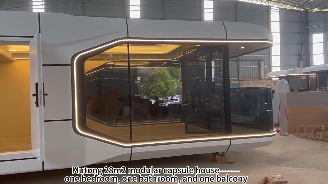 modular capsule house - YouTube